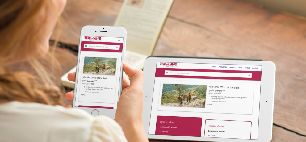 Largest repository of Nepal bhasa vocabulary goes online - Dabuli